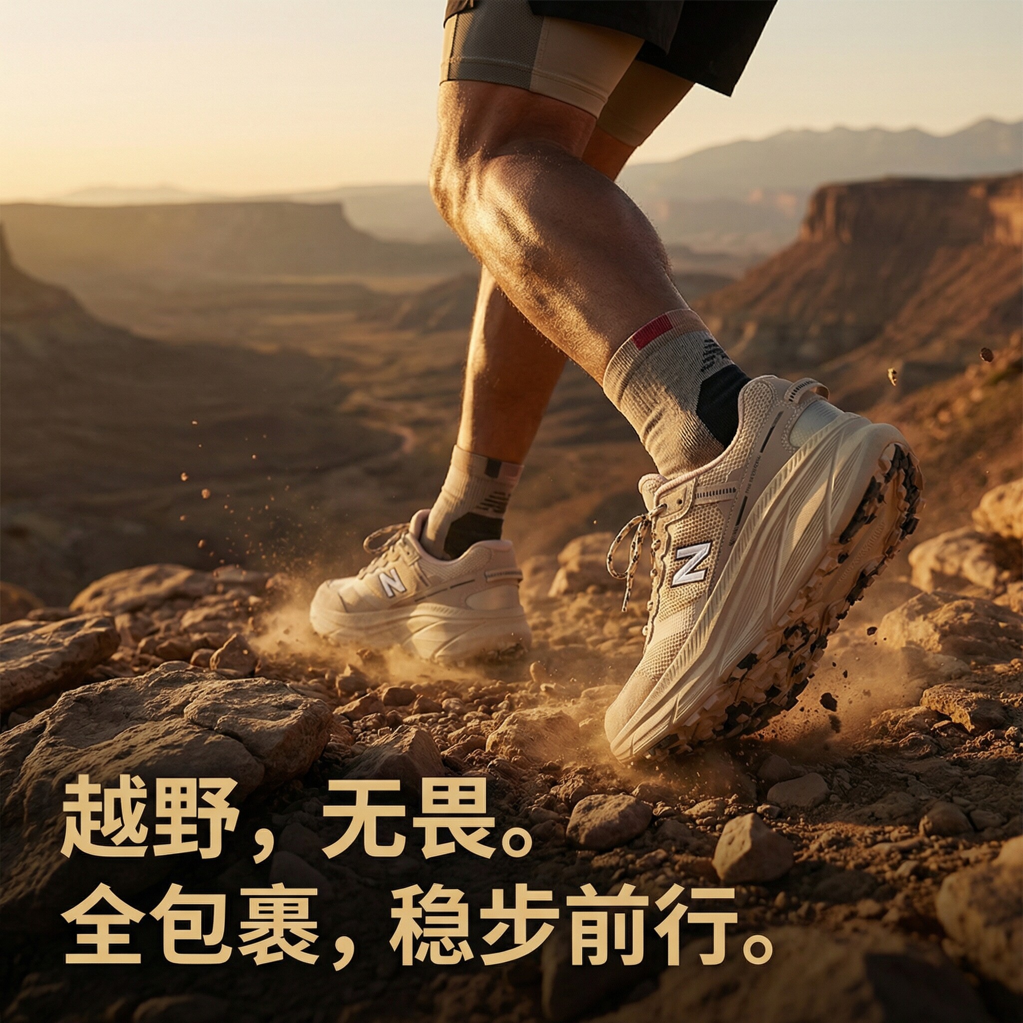 徒步鞋越野跑鞋户外运动鞋轻便耐磨厚底软弹每一双鞋底不重样的鞋