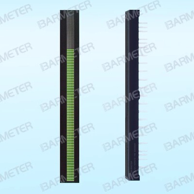 BL101-1004F 101段100mm 黄绿色 LED光柱显示器件