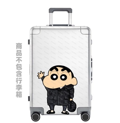 包邮S0011-20&24&28寸行李箱贴纸蜡笔小新无白边旅行箱卡通萌动漫