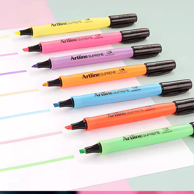 日本旗牌荧光笔EPF-600水性手账