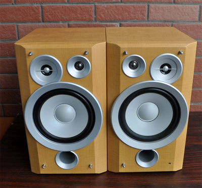 进口日本victorjvc书架音箱