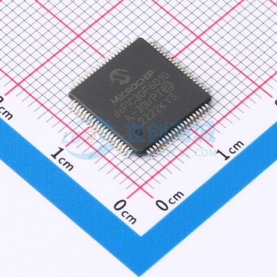 数字信号处理器(DSP/DSC) DSPIC30F6010A-30I/PT TQFP-80 MICROCH
