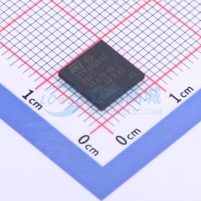 无线收发芯片 STM32WB55RGV7 QFN-68 意法半导体芯片 电子元器件