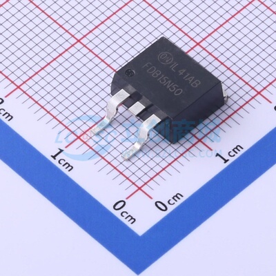 场效应管(MOSFET) FDB15N50 D2PAK onsemi(安森美) 电子元件配单