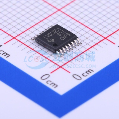 LVDS芯片 SN65LVDS051PW TSSOP-16 TI/德州 电子元件配单原装正品