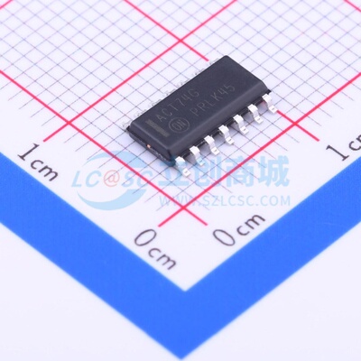 触发器 MC74ACT74DR2G SOIC-14 onsemi(安森美) 电子元件原装正品