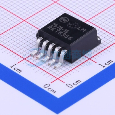 DC-DC电源芯片 LM2576D2T-15G D2PAK-5 onsemi(安森美) 原装正品