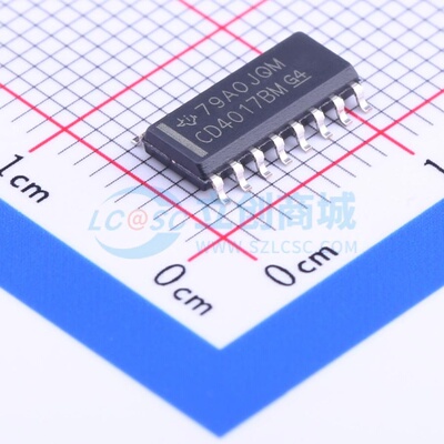 计数器/分频器 CD4017BM96 SOP-16 TI/德州 电子元器件配套原装