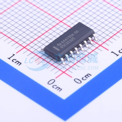 RS232芯片 SN65C3232EDR SOIC-16 TI/德州 电子元件配单原装正品