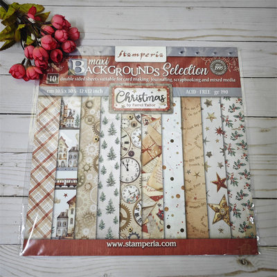 手工制作DIYStamperia进口纸本