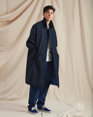 山系裤子Straight Chino Pants153E长裤日系直筒奇诺布休闲裤男