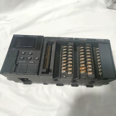 询价议价基恩士KV-1000 cpu套装控制器拆机件成色实物拍摄