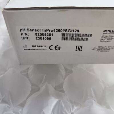 售前咨询52005381梅特勒托利多PH电极inpro4260i/SG/120