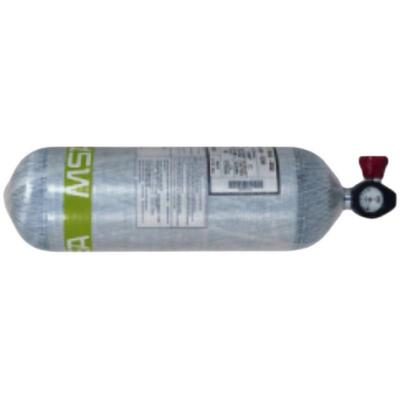 议价MSA梅思安10121837 6.8L气瓶含压力表BTIC 碳纤气瓶 30MPa