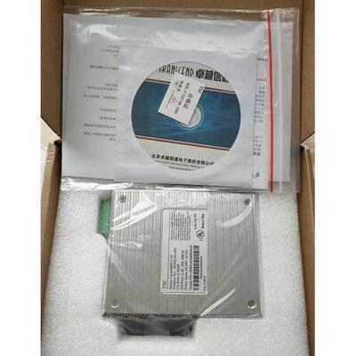 议价TSC Carat1008FC2-20单模20公里SC口卡轨式工业以太网交换机