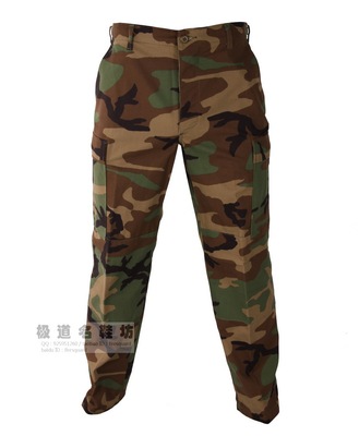 极道美国经典四色丛林作战服裤子
