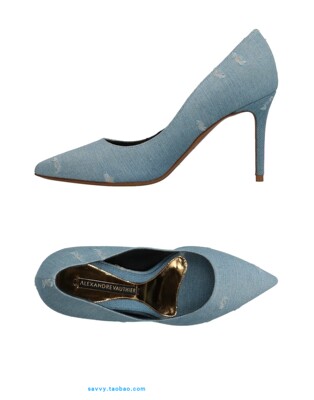 五款鞋 意大利原产1200美金加Alexander Vauthier丹宁高跟鞋