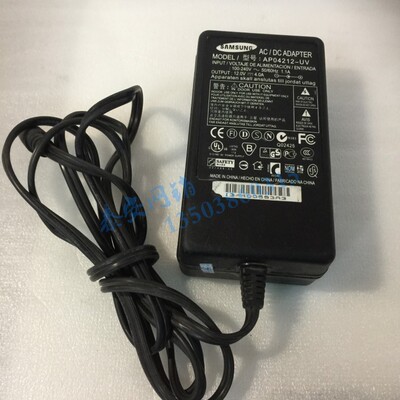 samsung 三星 ap04212-uv 12v 4.0a 显示器 监控电视 电源适配器