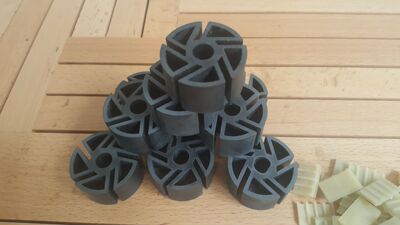 220v24v12v直流加油泵抽油泵自吸泵柴油吸油泵叶片叶轮刮片