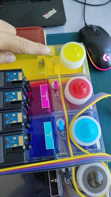 惠普452DW/477DW/552/577页宽打印机芯片975连供HP墨盒可复位芯片