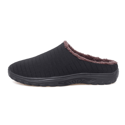 防滑老人包头拖鞋加绒棉拖