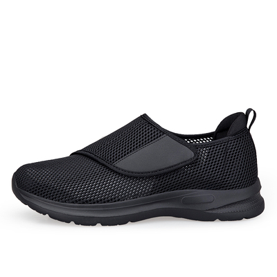 脚宽脚胖网面鞋大脚骨爷爷鞋