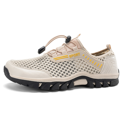 运动休闲镂空透气户外老人鞋