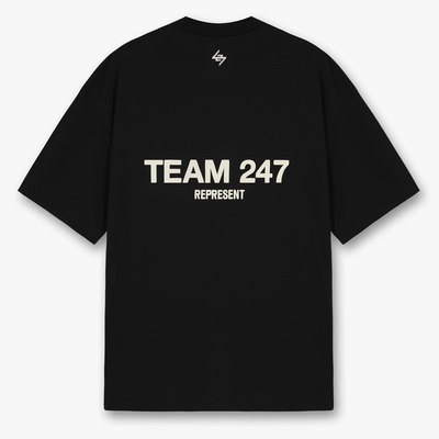 国潮宽松hiphop圆领嘻哈T恤胖子