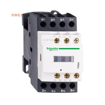 LC1D128P7 |底座安装，DIN 轨道TESYS CONTACTOR 4P