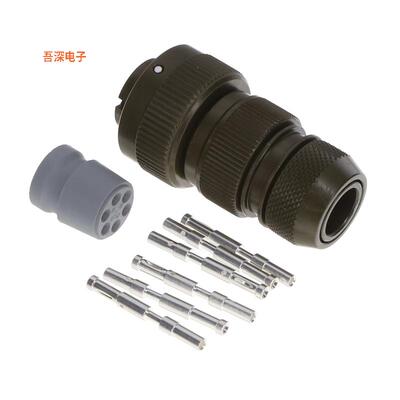 VG95234M14S6SN |插头，母插口PLUG CRIMP 6 CONTACTS