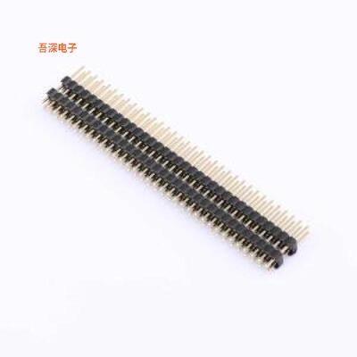X6522WV-2x34H-C60D30-E80|排针(X6522)2.54双排双