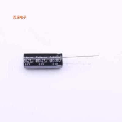 400BXW22MEFR10X25 |原装插件,D10xL25mm直插铝电解