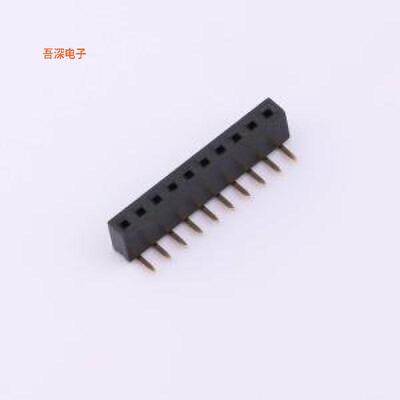 HX PM2.0-1x10P WC |原装弯插,P=2mm排母