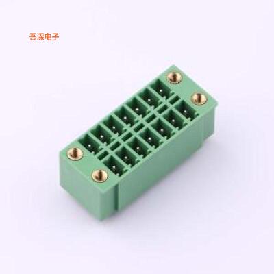 DB2EVHBM-3.81-2*7P-GN |原装插件,P=3.81mm插拔式