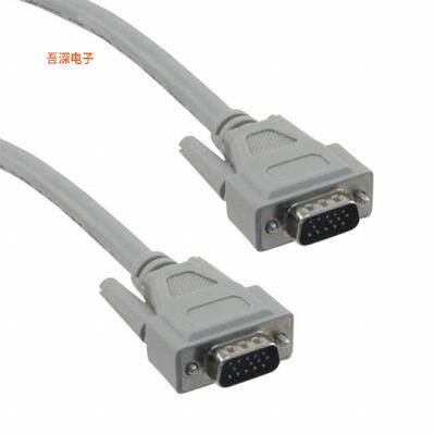 AK5320-1.8 |原装全新CABLE ASSY HD15 SHLD BEIGE 1.8M