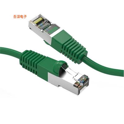 CM-100605GNBSTK |原装全新7Ft Cat5E Shielded (FTP) Ethern