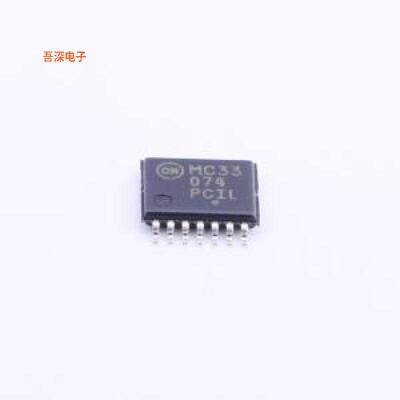 MC33074DTBR2G |原装TSSOP-14运算放大器