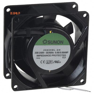 SF23080A-2083HSL.GN|240VACFAN AXIAL 80X38MM 220/240VA