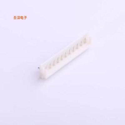 HX25005-11WAD |卧式定位插座 镀锡线对板针座弯插,P=2.5mm