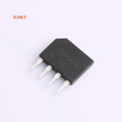 GBP206|原装GBPBRIDGE RECT 1PHASE 600V 2A GB