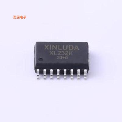 XL232K |原装SOP-16-300milRS232芯片