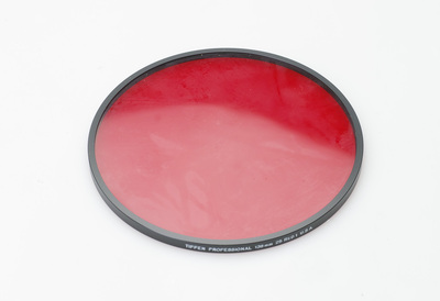 全新老库存美国Tiffen天芬黑白摄影玻璃滤镜 红色 Red #25
