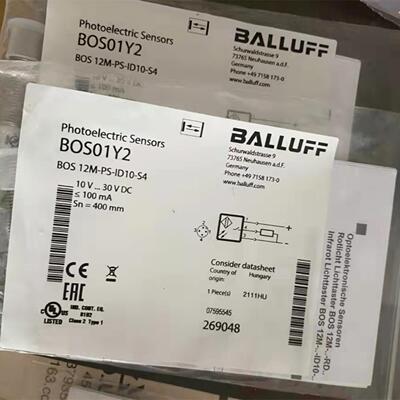 BALLUFF巴鲁夫BOS 12M-PS-ID10-S4现货BOS01Y2漫反射型传感器