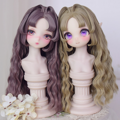 BJD高温丝假发3分4分多色包邮