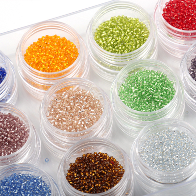 灌银米珠珠绣材料钩边珠