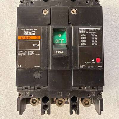 富士FUJI EA203C塑壳断路器，3P 175A，日本原--议价商品