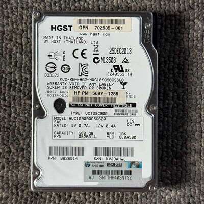 HP 3PAR 7200/7400 697389 900G--议价商品
