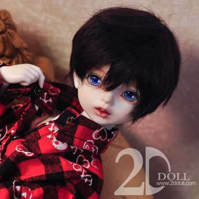 bjd-2d男1/4女Sing（sd娃娃同类正版）2ddoll球形关节人形小喵汪