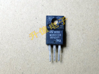 【升值电子】进口拆机IRFS830FI IRF830A=WFF830N=UF830L=STK830