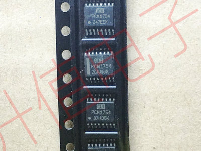 芯片PCM1754DBQR PCM1754 SSOP-16音频
